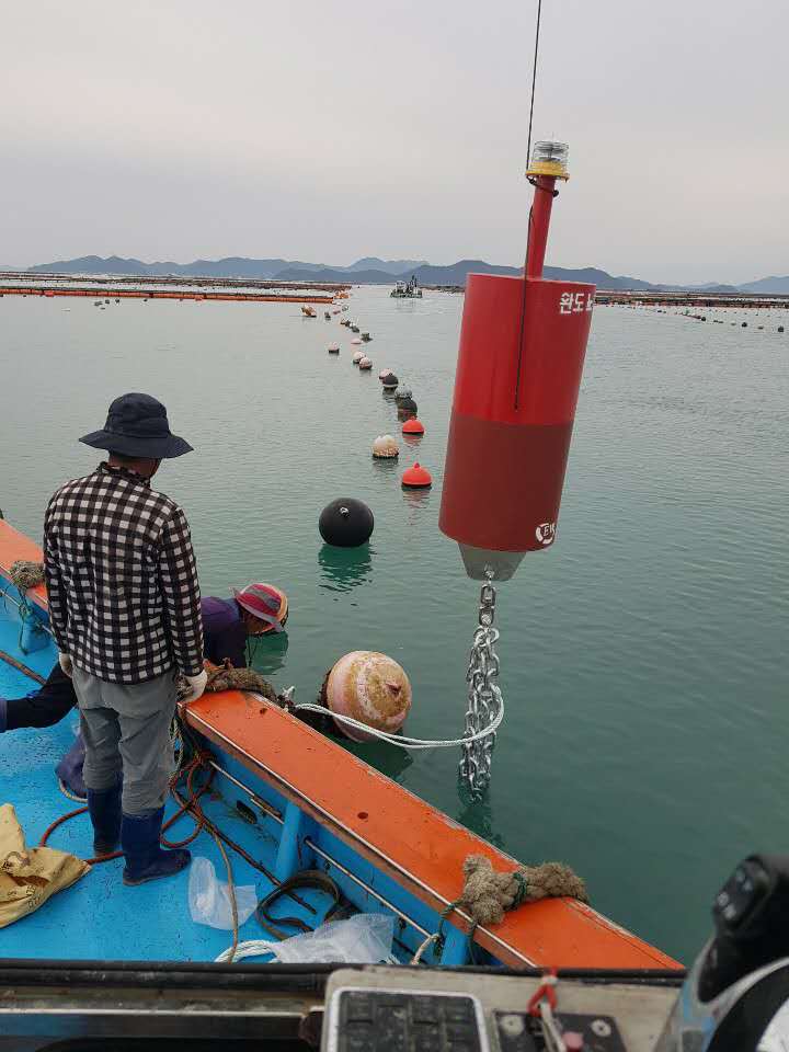 solar marine beacon light