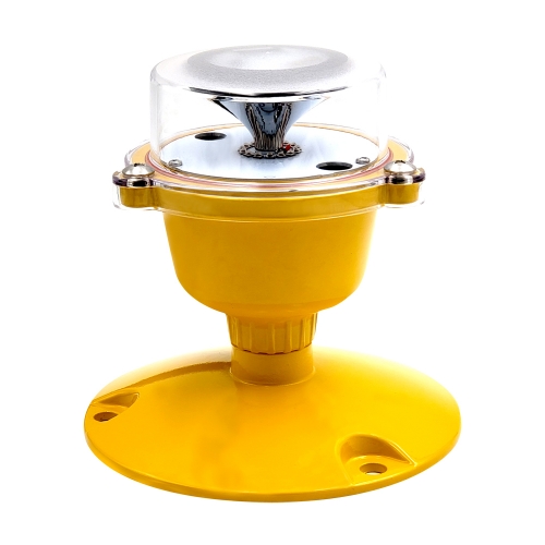 Dual Solar Powered Aviation Obstacle Light For Tower Building,Low ...